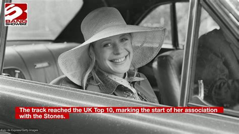 Marianne Faithfulls Dark History With Mick Jagger In Sydney