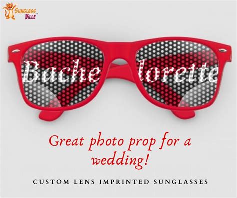 Custom Printed Lens Sunglasses Wedding Sunglasses Printed Sunglasses
