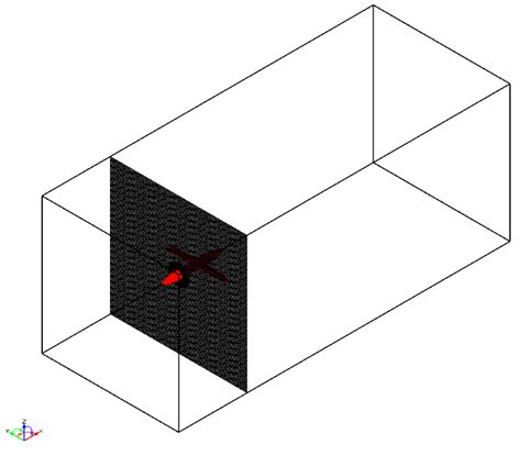 2 3d Cfd Model Of The Glider Download Scientific Diagram