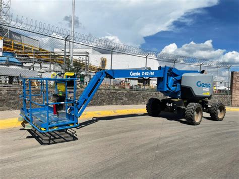 Plataforma Articulada Genie Modelo Z6240 Manlift Services