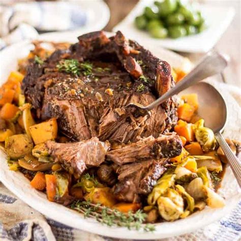 Beef Chuck Shoulder Cross Rib Roast Crock Pot Recipe