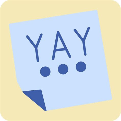 Yay Vector Icon Vector Art At Vecteezy
