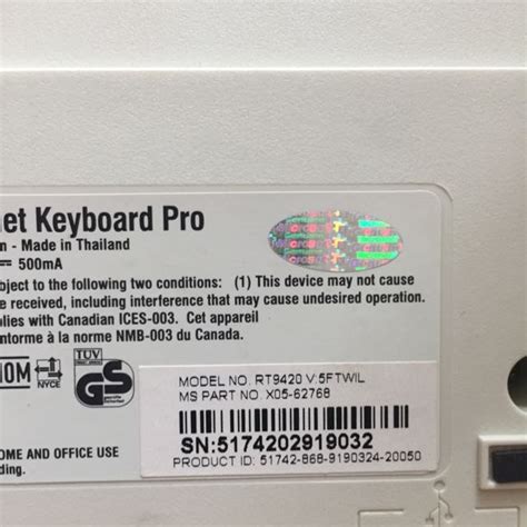 Microsoft Internet Keyboard Pro Computers And Tech Parts And Accessories Computer Keyboard On