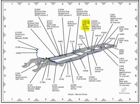 67 Cummins Nox Sensor B Location