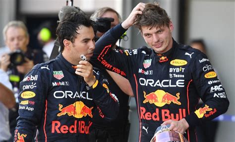 Acepta Max Verstappen Que Checo Pérez Es Su Rival A Vencer