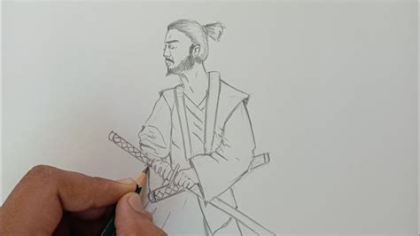 Samurai Pencil Drawings