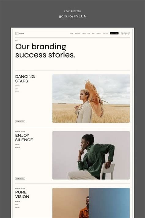 Pin On Ref Portfolio Website Design Portfolio Web Design Minimalist