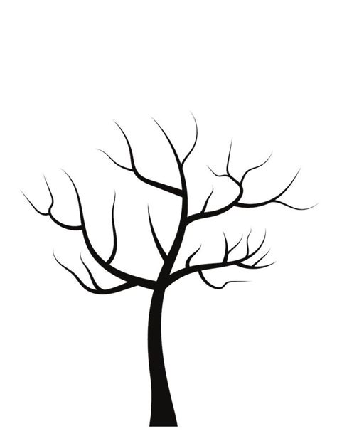 Tree Outline Printable