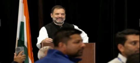 अमेरिका में दिए राहुल के भाषण से जले भुने संघी भाजपाई