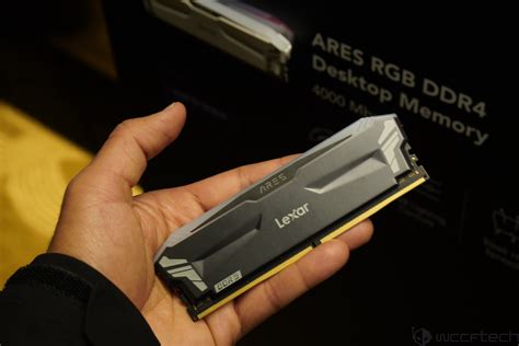 Lexar Reveals Ares Ddr5 And Ddr4 Memory Modules Up To 6000 Mbps Shows