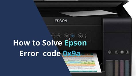 How To Solve Epson Printer Error Code X A By James William Issuu
