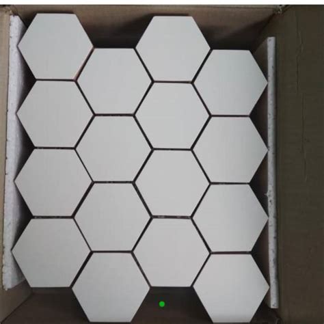 Jual Keramik Mozaik Hexagon 7 5 Cm Glossy Indonesia Shopee Indonesia
