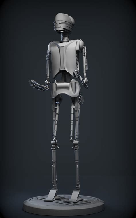 ev 9d9 droid from star wars 3d model 3d printable cgtrader