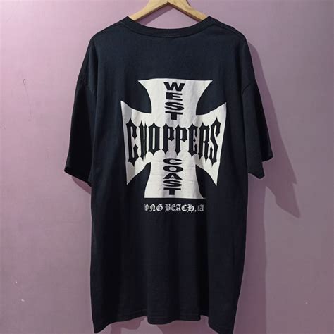 West Coast Choppers 2 Fast 2 Furious Paul Walker Shirt Anvil Red Bar