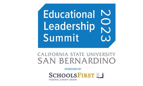 Educational Leadership Summit Csusb