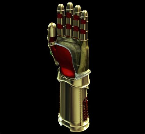 Infinity Gauntlet 3d Model By Braizero