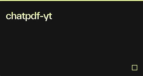 Chatpdf Yt Codesandbox