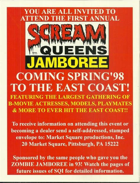 Scream Queens Illustrated Magazine 12 Tammy Parks Julie Strain