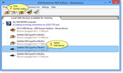 Features Individual Sharing Of Identical Usb Devices — Usb Redirector