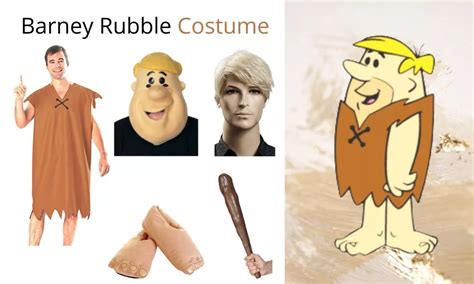 Barney Rubble Costume A Magical Look With Barney Rubble