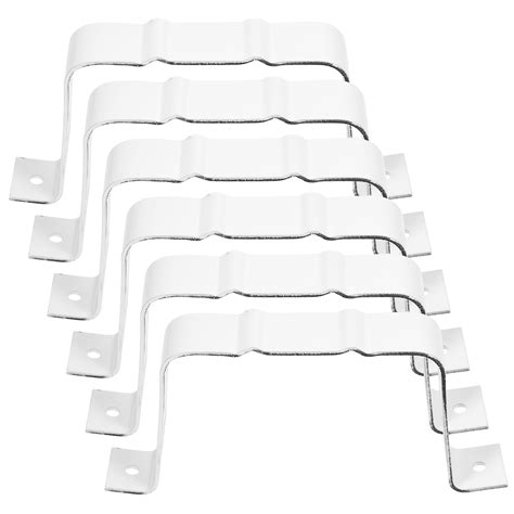 Zcyifa 1 Set Of Gutter Bracket Strap Gutter Drainage Connector Aluminum
