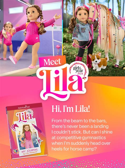 Lila™ 18 Inch Doll And Journal American Girl®