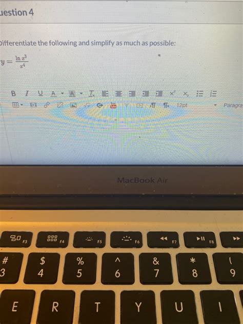 Solved Estion 4 Differentiate The Following And Simplify As Chegg