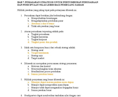 Soal Pilihan Ganda Basis Data Dan Jawabannya Riset