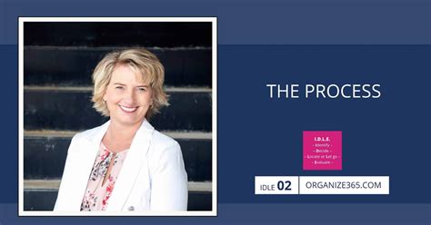 Organizing Podcast Episode IDLE 2 Viewing The Process Organize365