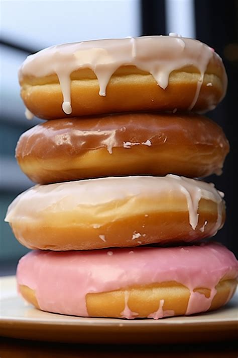 A Cluster Of Donuts Stack On Top Of Another Background Wallpaper Image For Free Download Pngtree