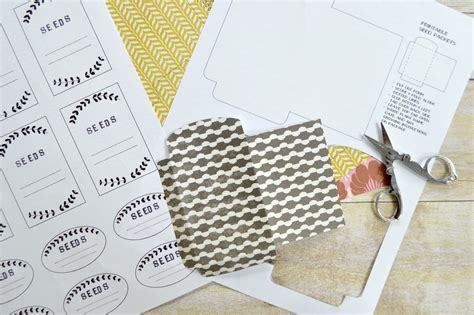 Attic Lace Diy Seed Packets