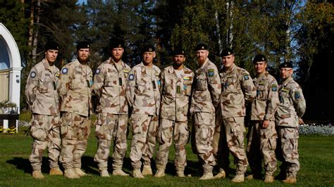Medaljerade Efter Uppskattad Insats Försvarsmakten