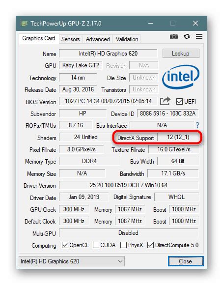 چگونه برای پیدا کردن نسخه Directx در ویندوز 10