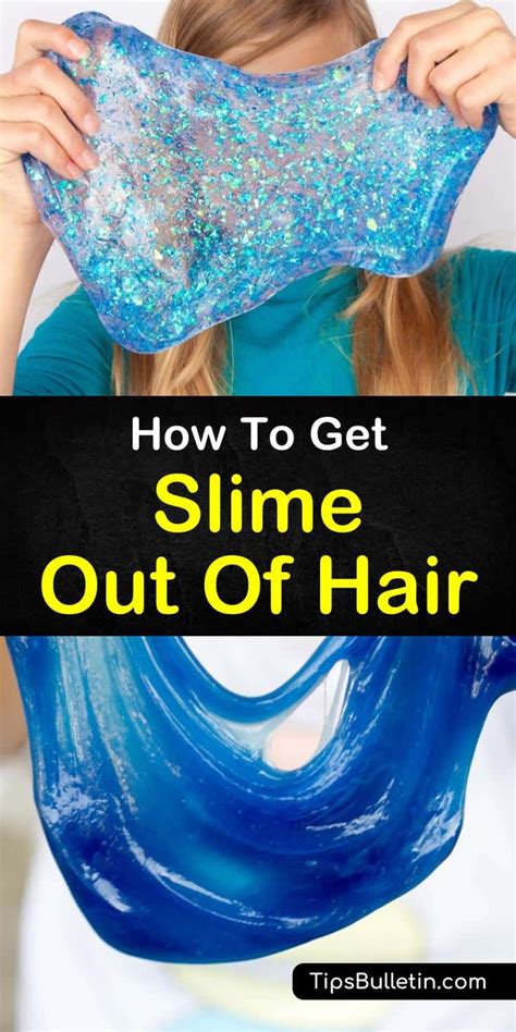 7 Smart Ways To Get Slime Out Of Hair