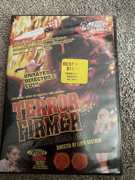 Terror Firmer Excellent Condition Dvd Disc Unrated With Free