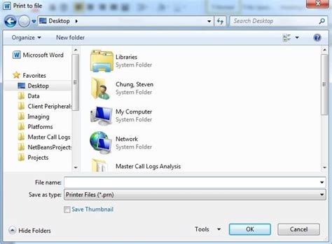 how to generate a prn file from word excel and pdf reader