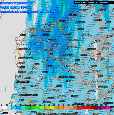 Prévisions Dans Le Nord Janvier 2025 Page 6 Prévisions à Court Et