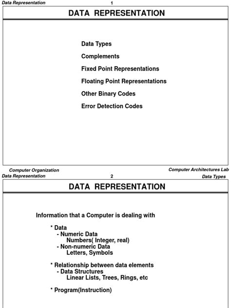 data representation pdf binary coded decimal subtraction