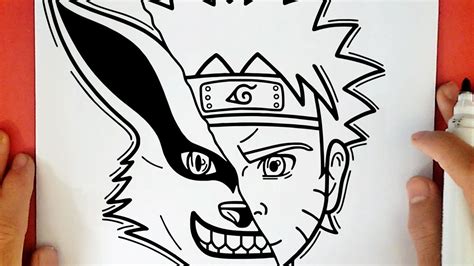 Comment Dessiner Naruto Et Kurama