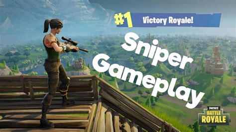 Fortnite Battle Royale Sniper Gameplay Victory Royale Youtube