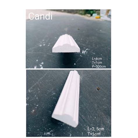 Jual Wall Moulding Lis Profil Model Candi Lebar 2 5cm Dan 4cm Wall Moulding List Profil Kayu