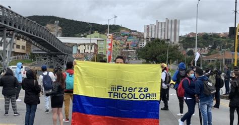 Protestas En Bogotá Afectan La Troncal De Transmilenio En El 20 De Julio