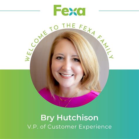 We Are Thrilled To Have Bry Hutchison Officially Join Fexa As Vice