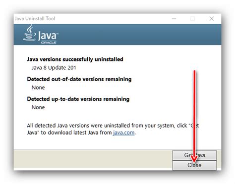 Как удалить Java с компьютера на Windows 10