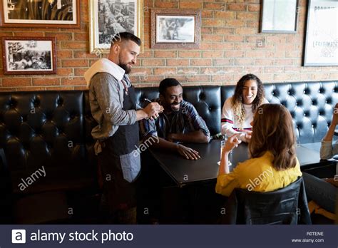 Waiter Taking Order