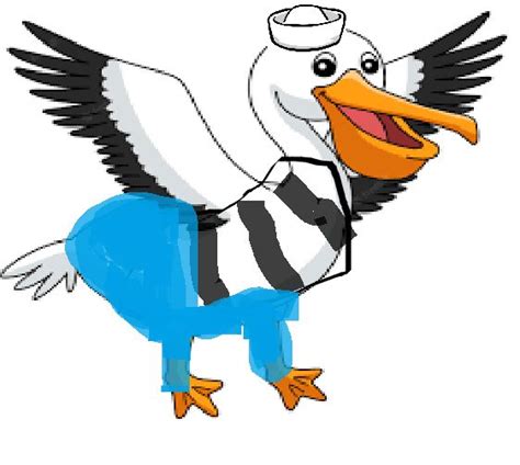 Sailor Pelican From The Submarine Chibiusa Pirate Parrot Chibi