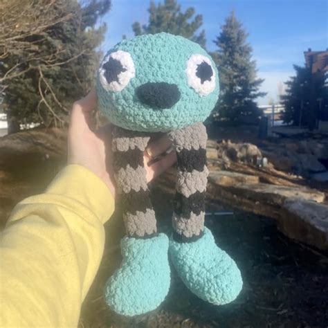 I Made A Gloopy Long Legs Crochet Pattern Rooblets