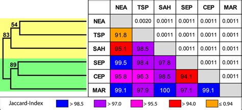 Values On Bottom Right Of The Pairwise Comparison Diagram Indicate 28s Download Scientific