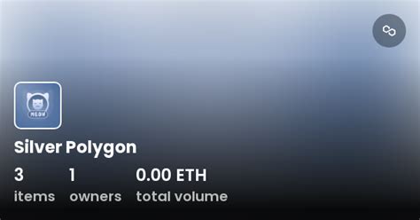 Silver Polygon Collection Opensea
