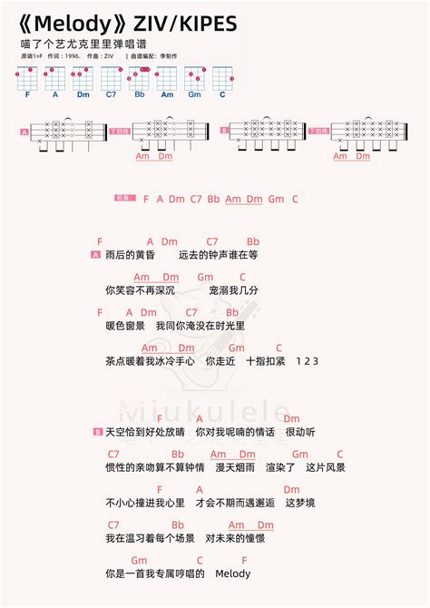 Melody简谱 虫虫乐谱